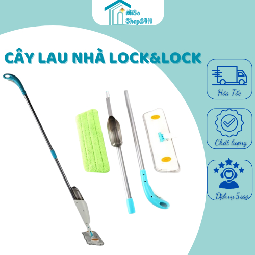Cây Lau Nhà LOCK&LOCK Chính Hãng Dạng Xịt Nước Tiện Lợi ETM461 | Shopee ...