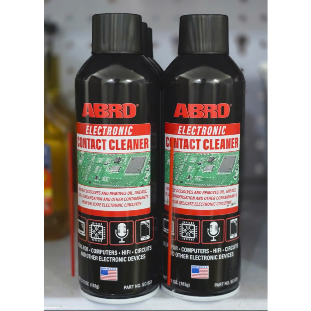 Dung dịch vệ sinh điện tử ABRO ELECTRONIC CONTACT CLEANER EC-533( Mẫu ...