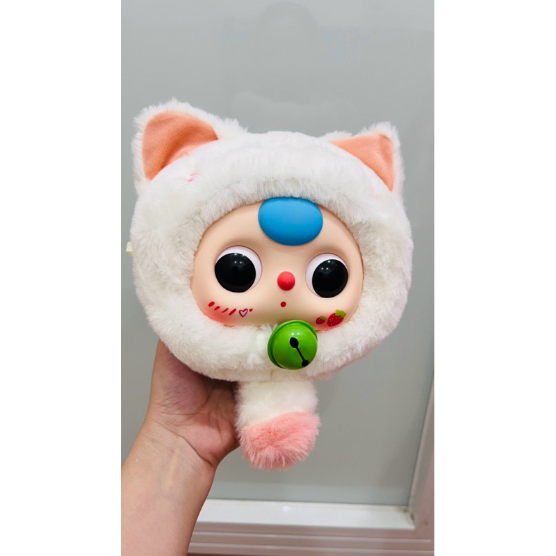 Baby three mèo thần tài trắng hồng mắt lé đáng iu | Shopee Việt Nam