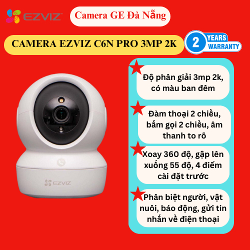 Camera Wifi Ezviz C6N Pro 2k 3mp Trong Nhà Xoay 360 Độ | Shopee Việt Nam