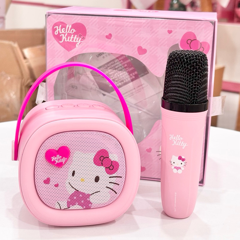 [Sẵn Hàng HCM] Loa Bluetooth Và Micro Hello Kitty Miniso Chính Hãng ...