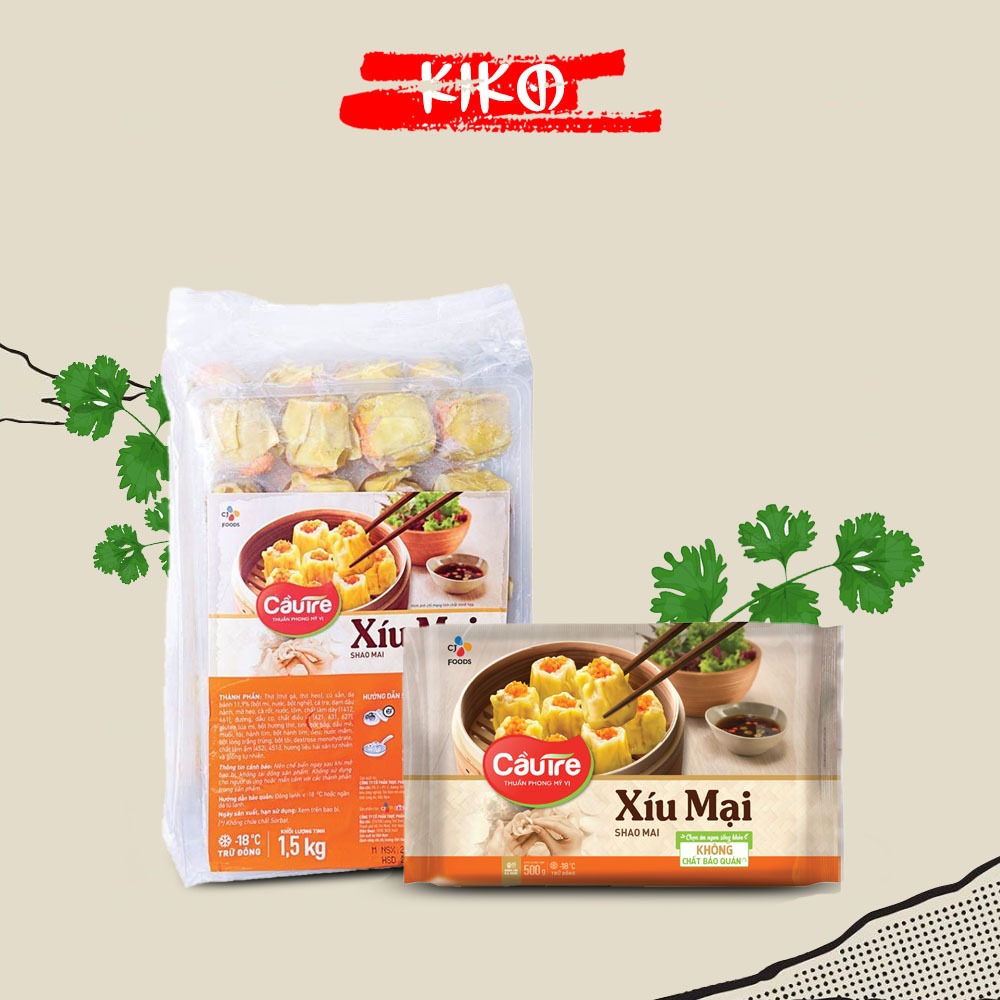 Xíu mại Cầu Tre gói 500g/1.5kg - chất lượng cao | Shopee Việt Nam