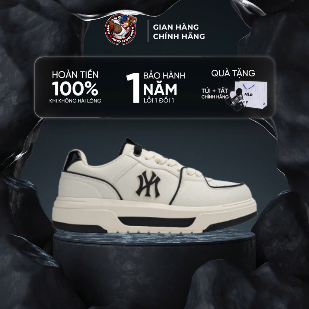 [ Chính Hãng Full Hidentag ] Chunky Liner Basic SL New York Yankees ...