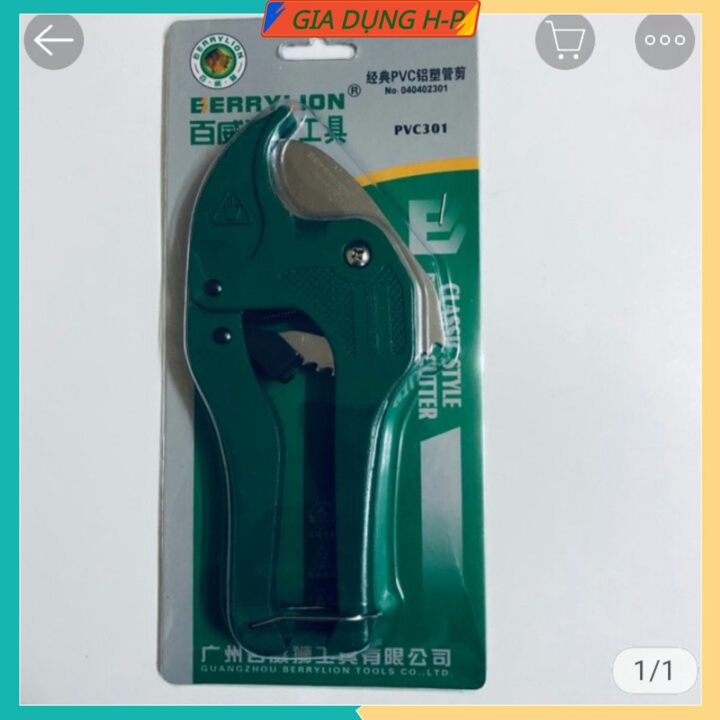 Dao cắt ống PVC 301 BERRY LION.. | Shopee Việt Nam