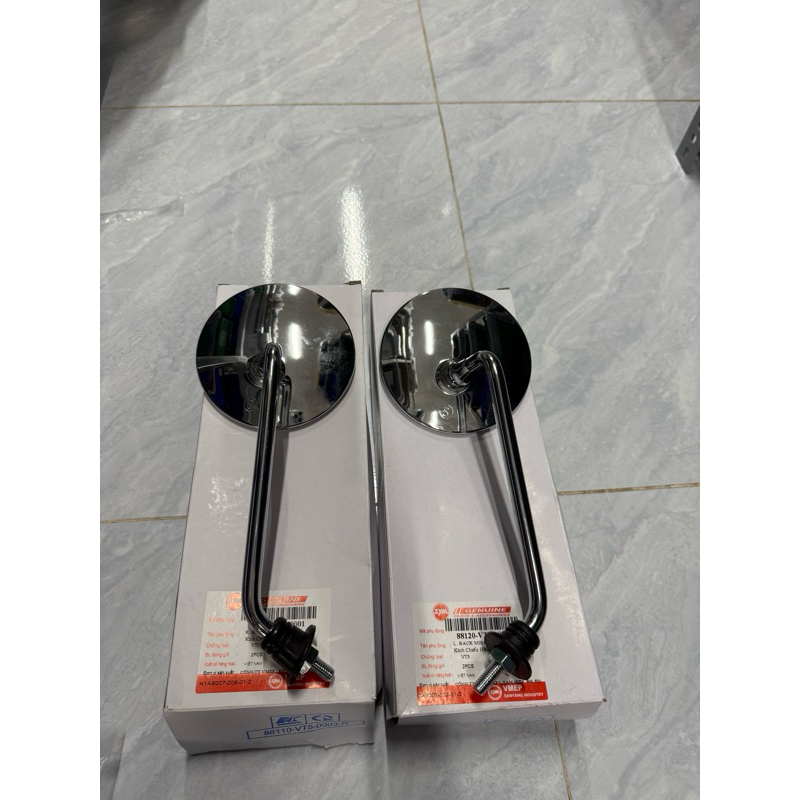 kính hậu chân xi 8ly xe atila fi chính hãng sym | Shopee Việt Nam