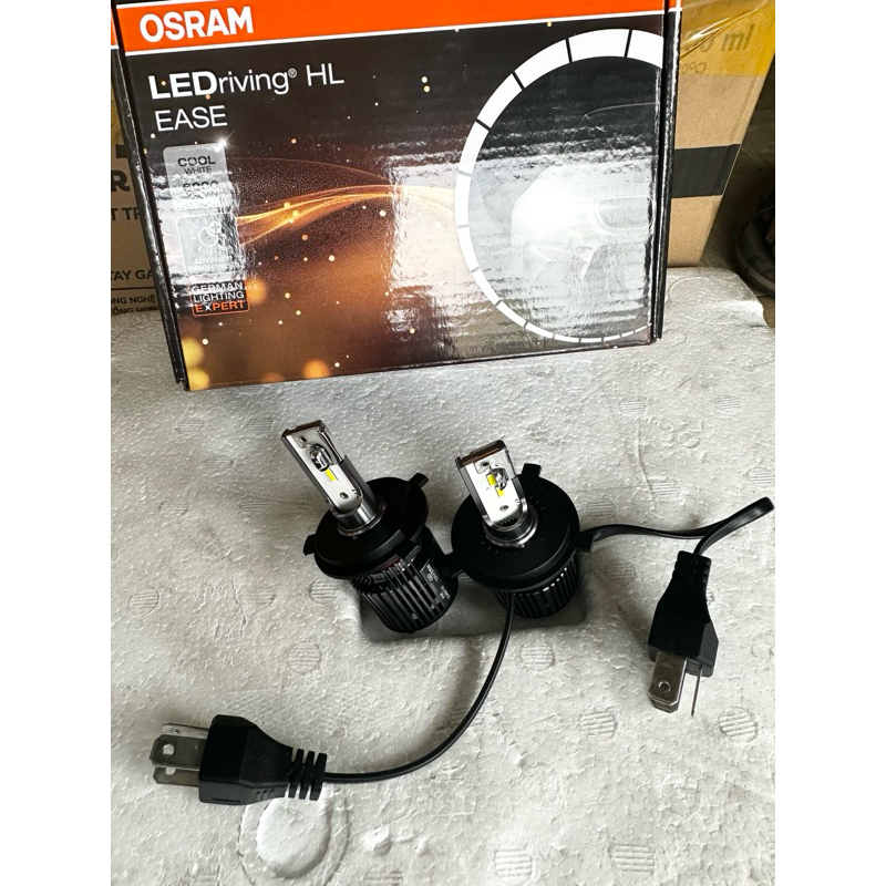 ĐÈN LED OSRAM CHÍNH HÃNG XE MÁY& XE TAY GA TẢN NHIỆT SỬ DỤNG BÓNG 3 CHÂN H4&H7 (12v/25W) SÁNG ...