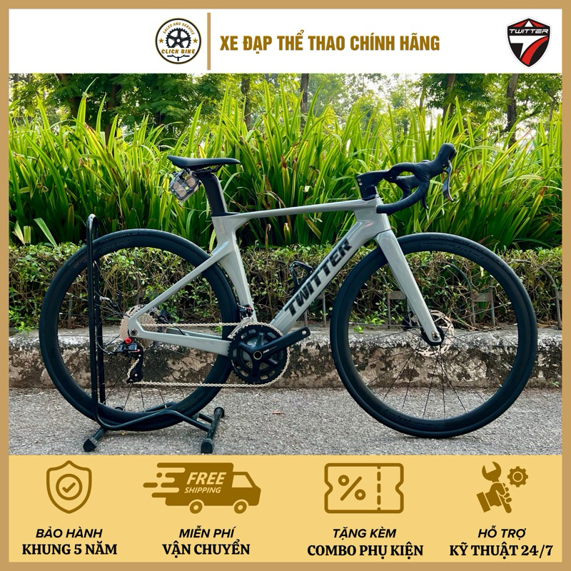 Xe đạp Twitter R10 | Roadbike Carbon | Shopee Việt Nam