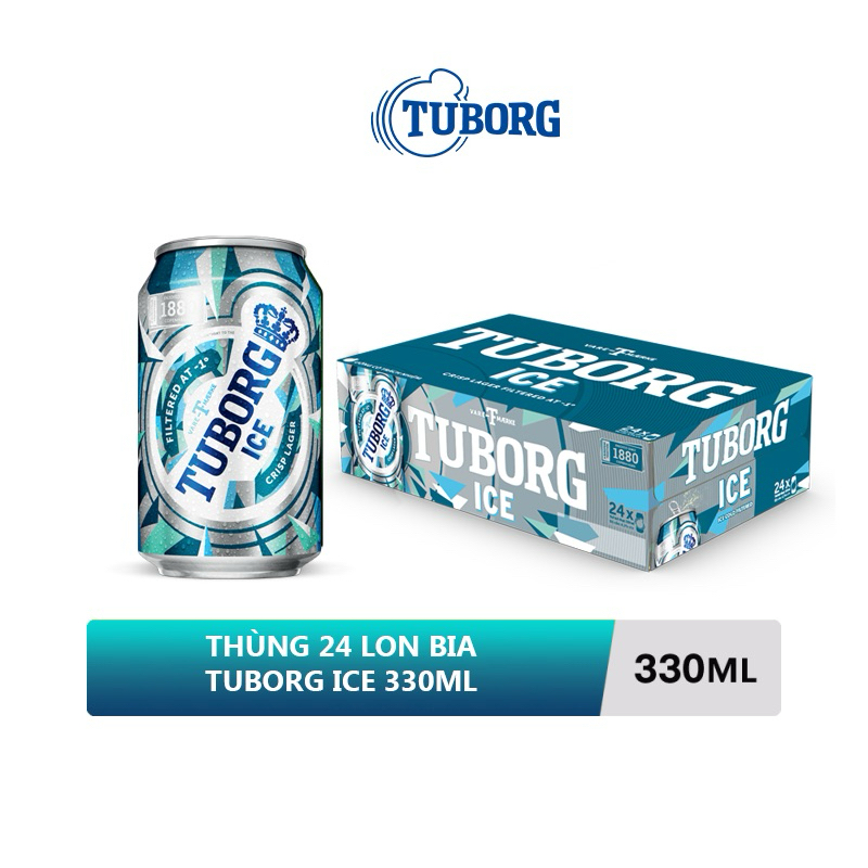 Tuborg Ice 24x330ml | Shopee Việt Nam