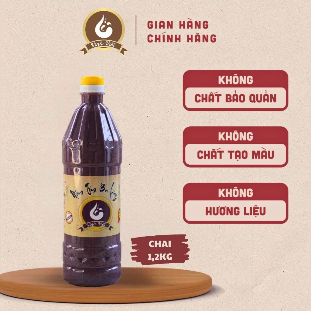 1,2kg Mắm tôm Ba Làng Vinh Việt - Thanh Hoá (đặc biệt) | Shopee Việt Nam