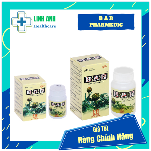 Viên uống BAR - Artiso giúp mát gan lợi mật | Shopee Việt Nam