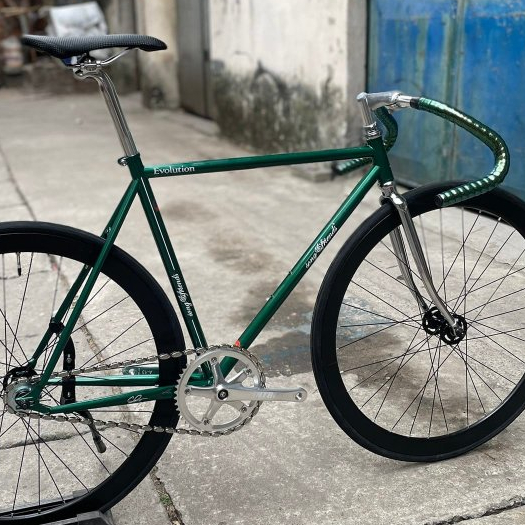Khung xe đạp Fixed Gear Jayjo Song & Friend Vintage thép CR-MO (không ...