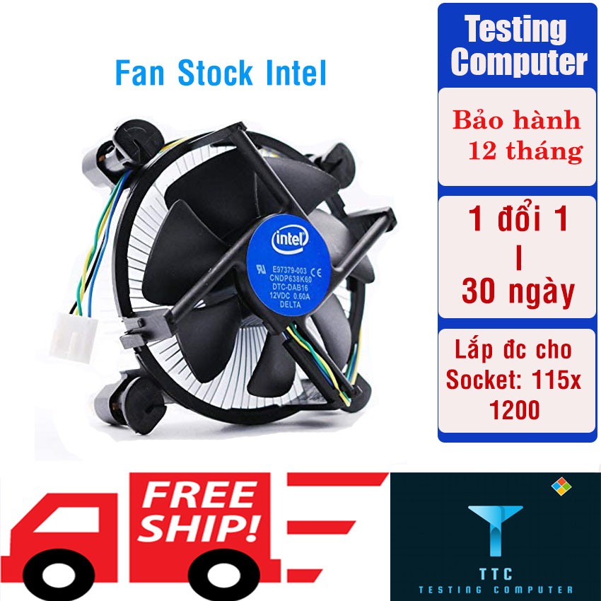 Fanbox intel cho các dòng main, h61,h81, h510 | Shopee Việt Nam