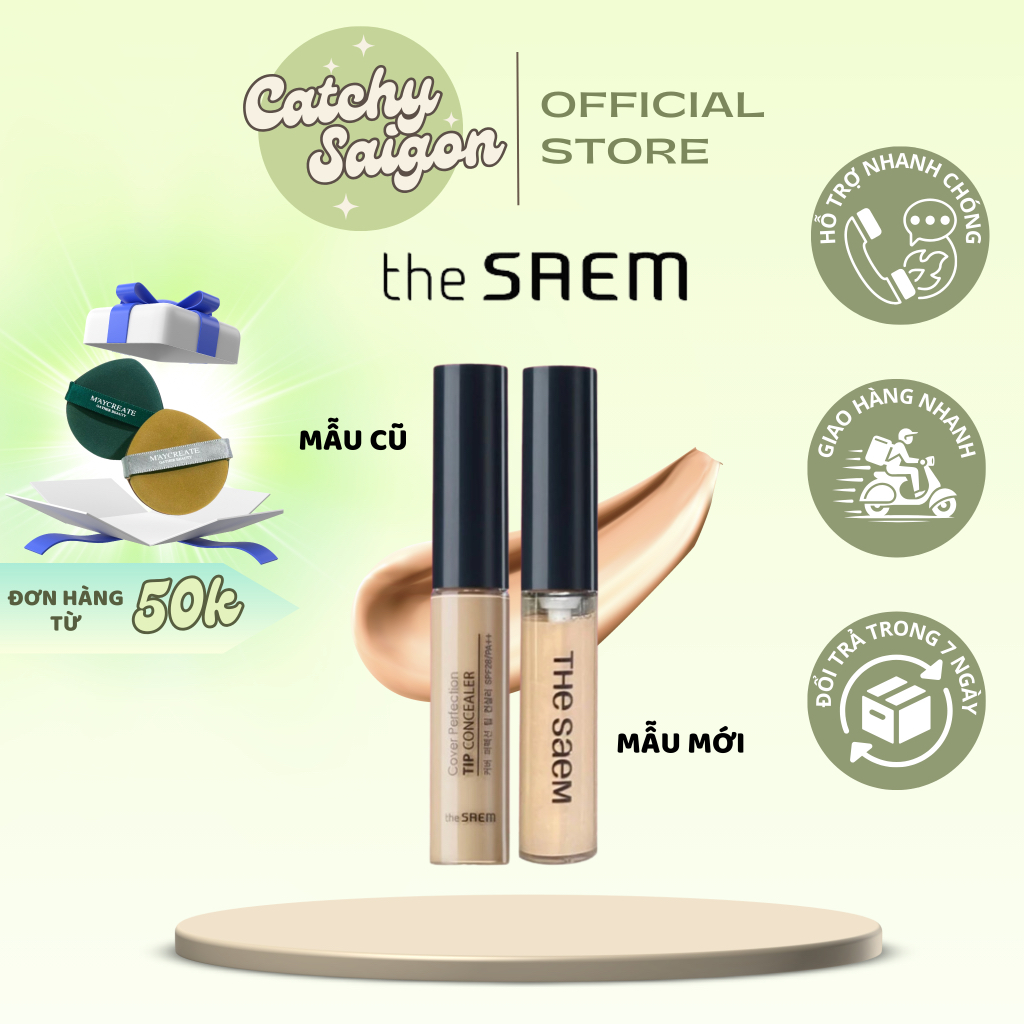 [THE SAEM] [BẢN MỚI] Che Khuyết Điểm THE SAEM Chống Nắng SPF 28 PA++ ...