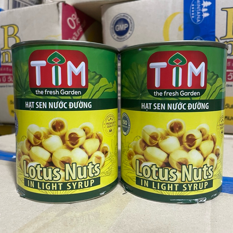 Sen TIM ( NiF ) Lon 560g - Hạt Sen Nước Đường - TOBEE FOOD, Trà Sen ...