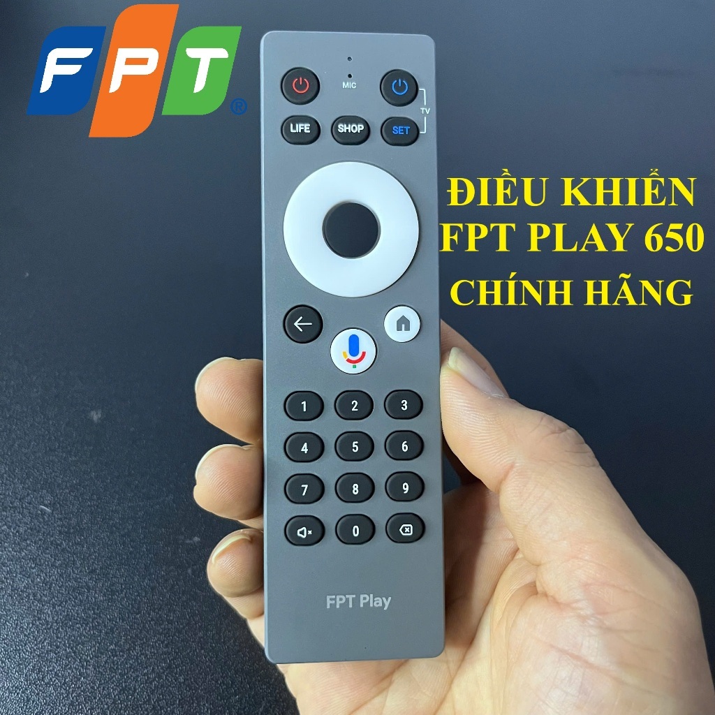 Mẫu mới Remote Điều Khiển Tivi FPT Play BOX 650 - Hàng chính hãng Khiển ...