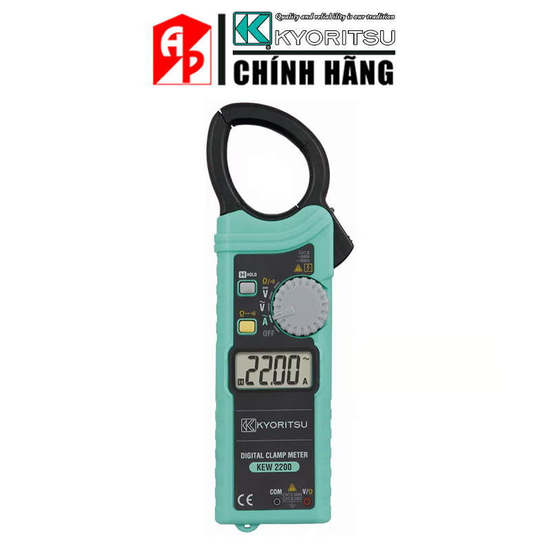 Ampe kìm đo dòng AC 1000A Kyoritsu 2200 [CHÍNH HÃNG] | Shopee Việt Nam