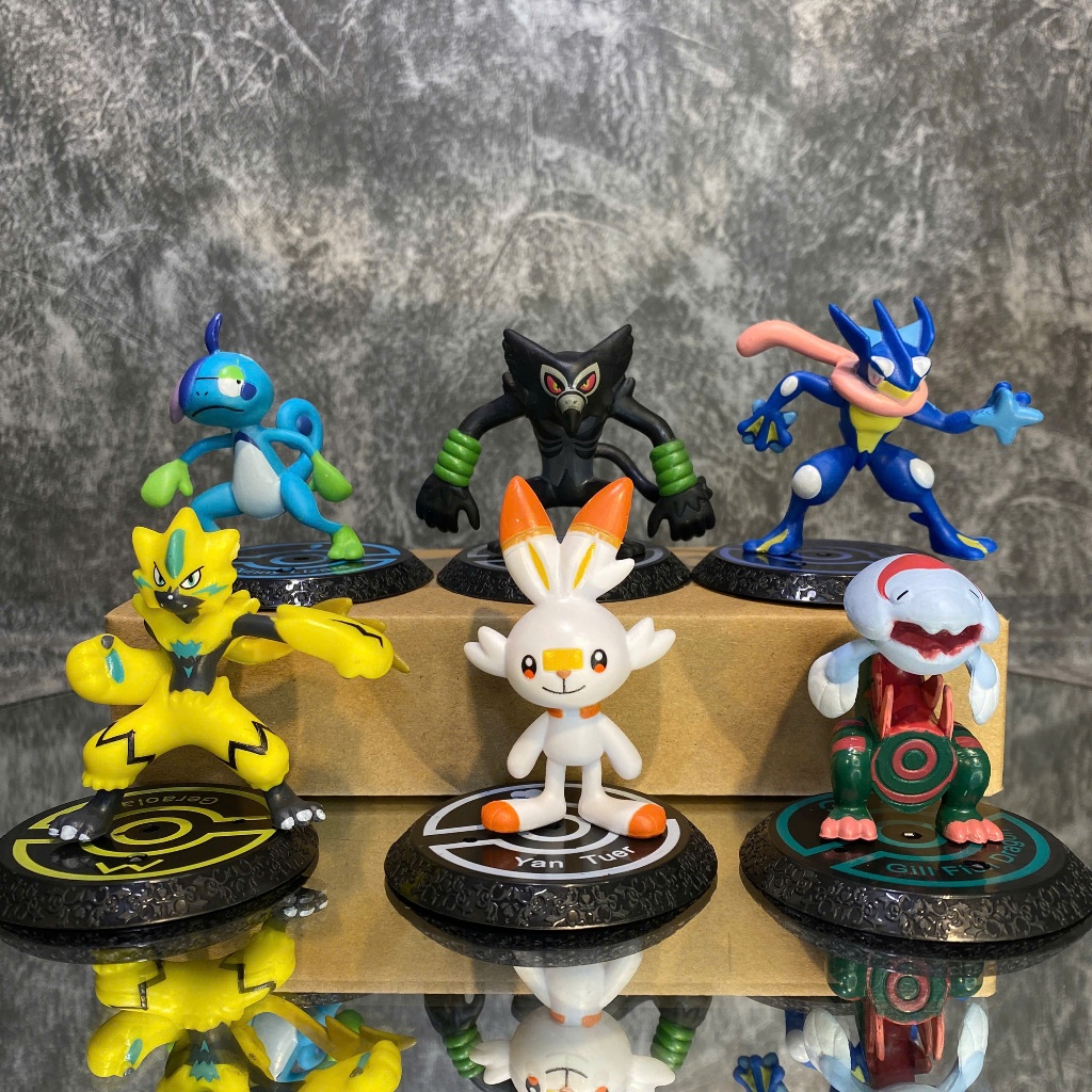 Mô hình Pokemon - Full set bộ 6 pokemon | Shopee Việt Nam