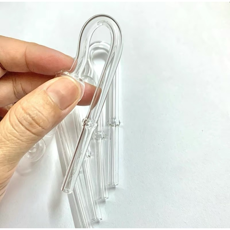 Ống thuỷ tinh mini cong dài 8cm - 10 ống | Shopee Việt Nam