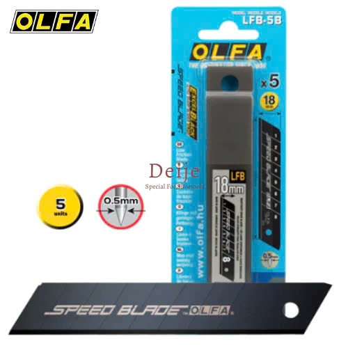 Lưỡi dao Nhật OLFA LFB-5B Speed Blade 18mm | Shopee Việt Nam