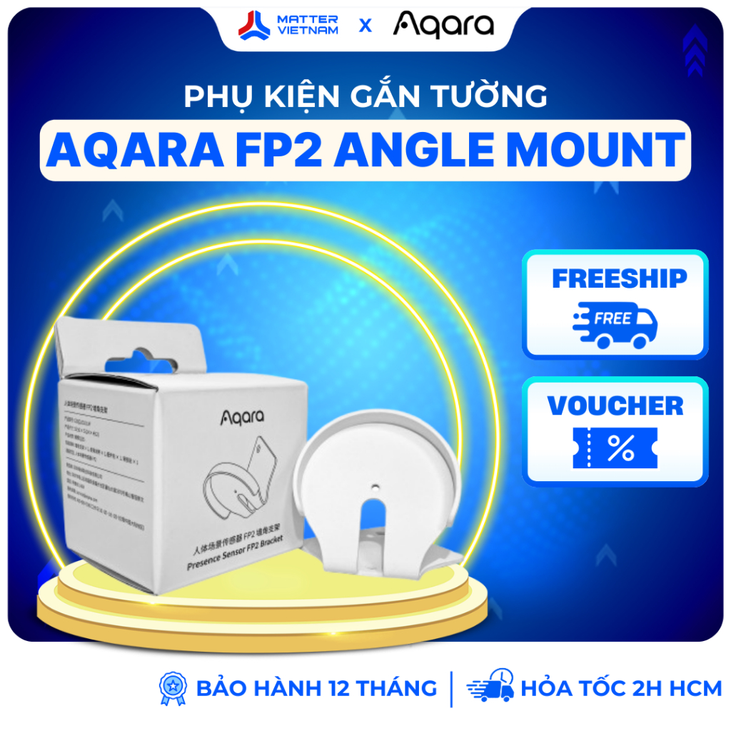 Aqara FP2 Angle Mount - Đế gắn góc tường cho cảm biến hiện diện FP2 ...