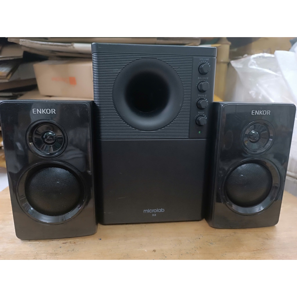 Loa vi tính Microlab X2 ( Like New ) + vệ tinh ghép 15W x 2 | Shopee ...