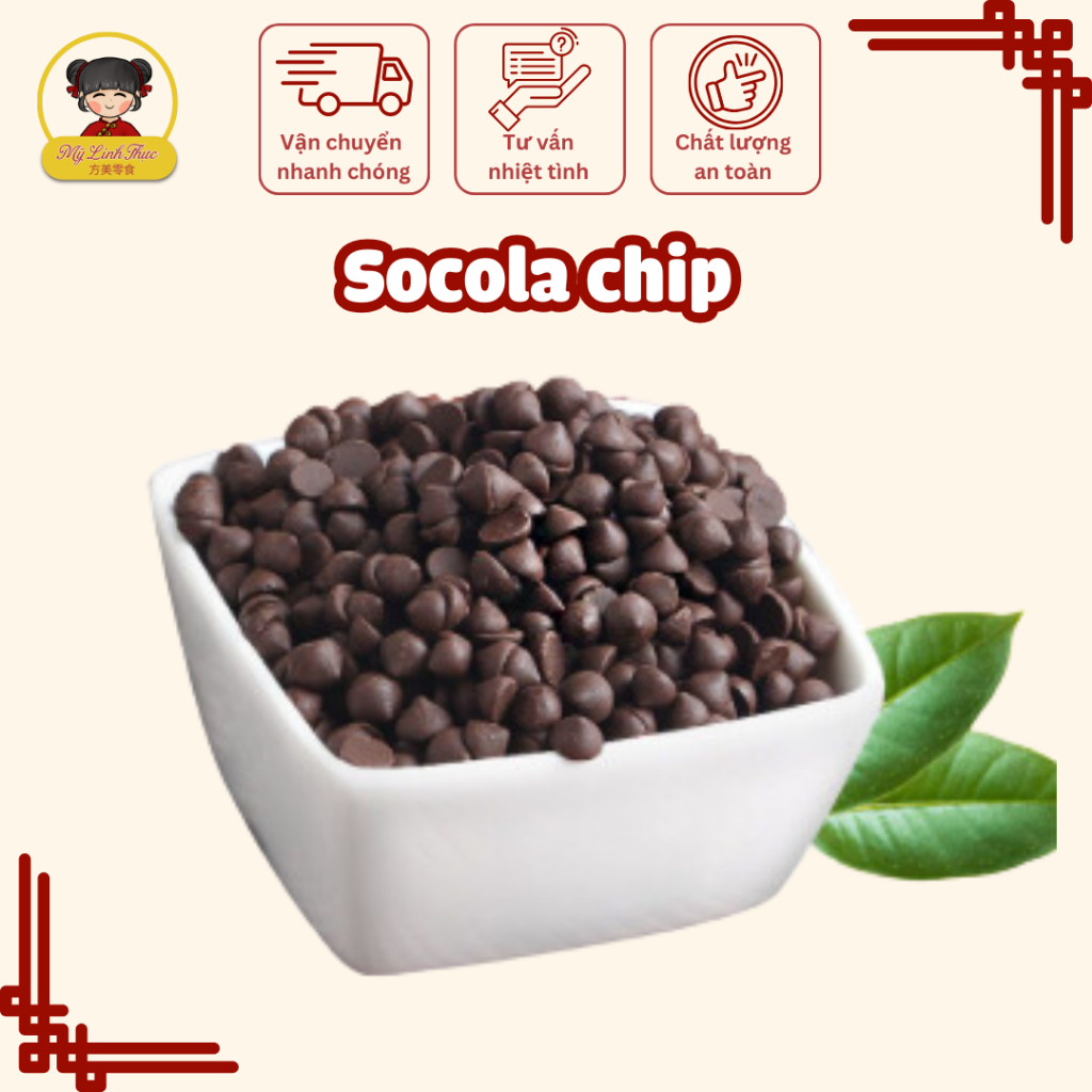 Socola chip đen MỸ LINH THỰC 100g | Shopee Việt Nam