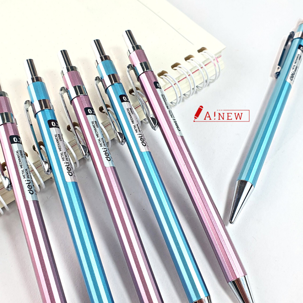 Bút chì kim thép Deli U998, U999 0.5mm & 0.7mm | Shopee Việt Nam
