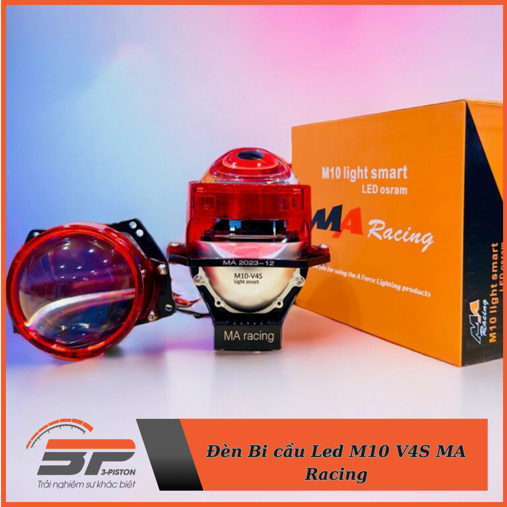 Đèn Bi cầu Led M10 V4S MA Racing - BH 12 tháng | Shopee Việt Nam