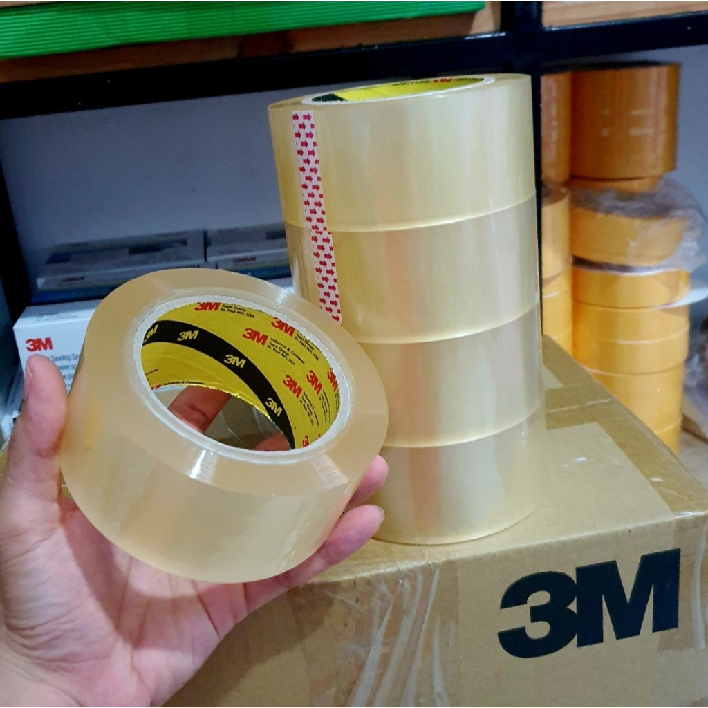 Băng Keo 1 Mặt Trong Suốt Dán Thùng 3M 309 50mm x 100m | Shopee Việt Nam