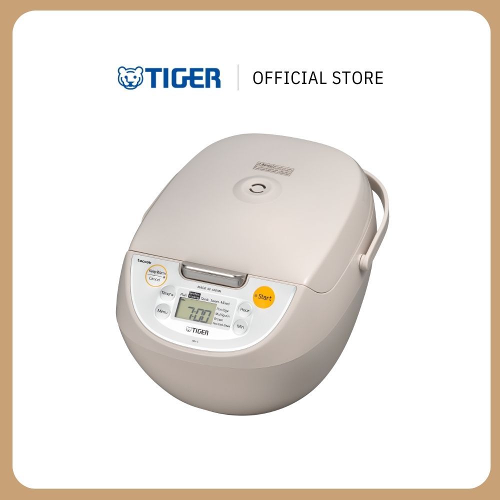 Nồi Cơm Điện Tử Tiger JBV-S18W - 1.8L - Hàng Chính Hãng | Shopee Việt Nam