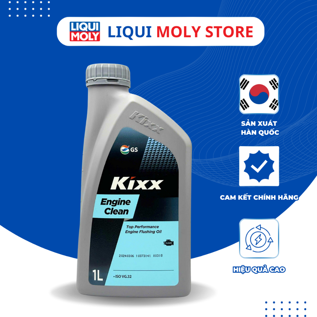 Súc động cơ xe máy ô tô Kixx Engine Clean cao cấp nhập khẩu Hàn Quốc ...