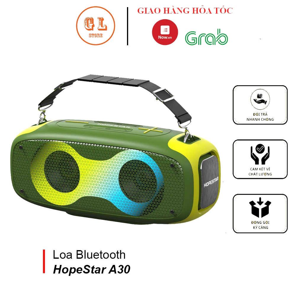 Loa Bluetooth Hopestar A30 Party , Công Suất Chuẩn 70W, Pin 8800mAh, Hàng Chính Hãng,Chống Nước ...
