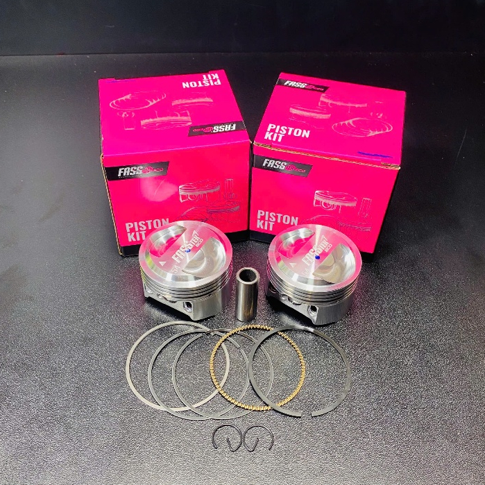 Piston bạc Fasstek 54 hệ 2 val cho xe wave, dream, cub, 67 chính hãng ...
