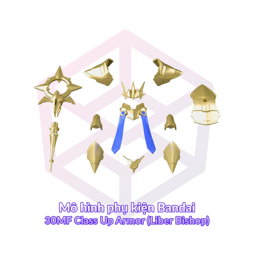 Mô hình phụ kiện Bandai 30MF Class Up Armor (Liber Bishop) 1/144 [GDB ...