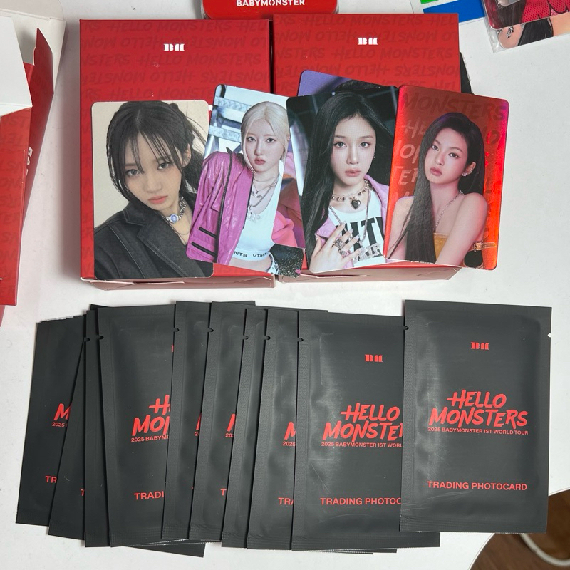 [HELLOMONSTERS] BABYMONSTER TRADING PHOTOCARD | Shopee Việt Nam