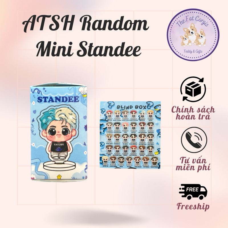 Blindbox blindpack hộp mù standee chibi ATSH Anh trai say hi | Shopee ...
