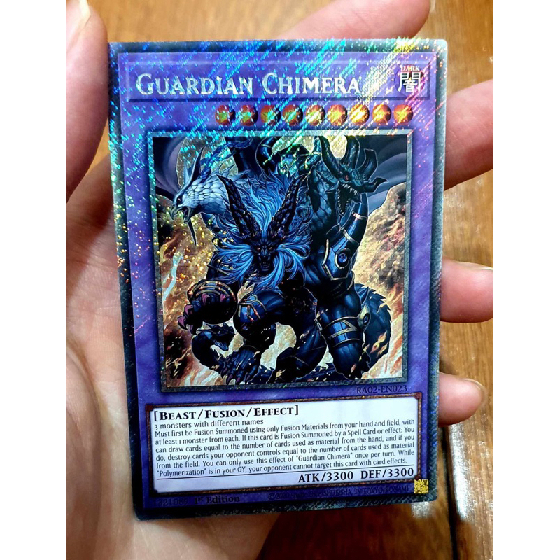 Thẻ bài Guardian Chimera – RA02-EN023 – Platinum Secret Rare - Secret ...
