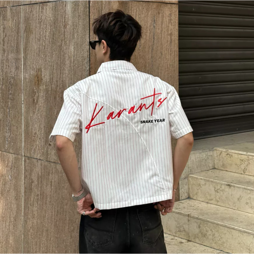 Áo Sơ Mi Form Boxy Local Brand Karants | Shopee Việt Nam