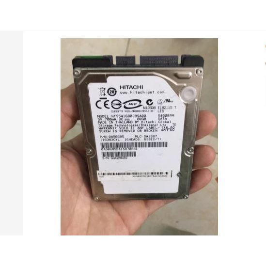 Ổ cứng laptop 80G sata nhãn hiệu Hitachi | Shopee Việt Nam