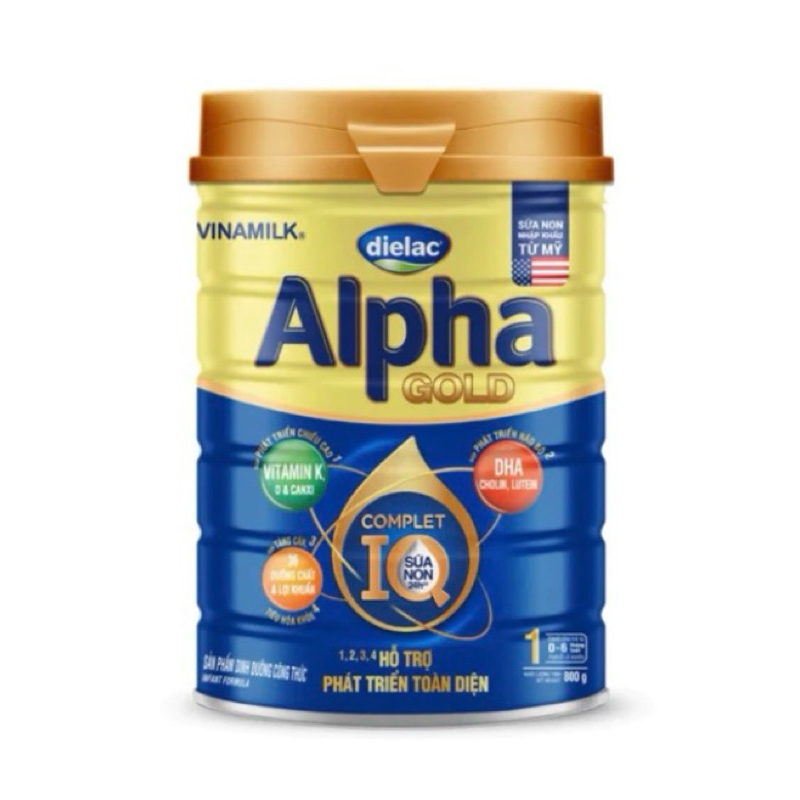 Sữa bột Dielac Alpha Gold 1/2/3/4 800g | Shopee Việt Nam