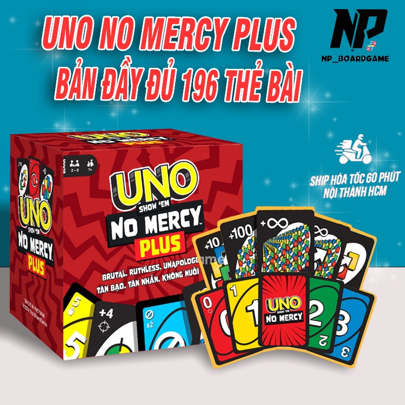 [HÀNG CAO CẤP] UNO NOMERCY bài capybara cuộc chơi nâng cấp,UNO +100 ...