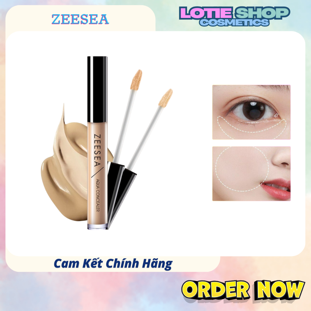 Kem che khuyết điểm ZEE SEA che phủ toàn diện hiệu quả lâu trôi 3g | Shopee Việt Nam