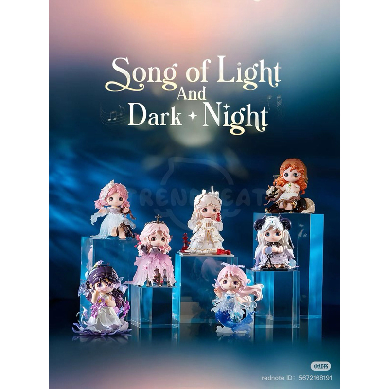 Blindbox hộp mù Joy Song of Light and Dark Night - Mô hình trưng bày dễ ...