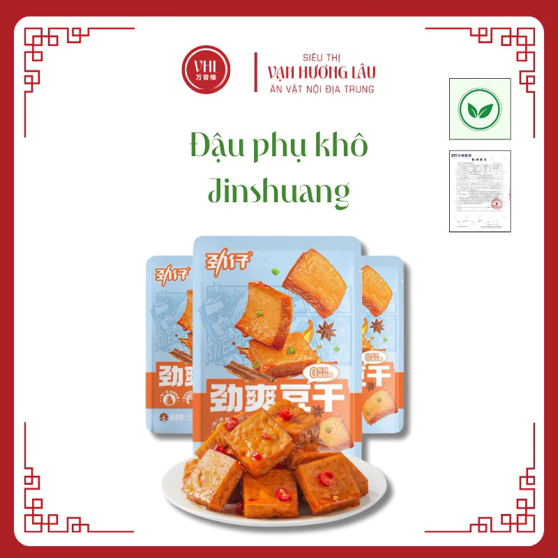 Đậu Phụ Khô Jinshuang - Món ăn vặt siêu ngon lẻ 1 gói | Shopee Việt Nam