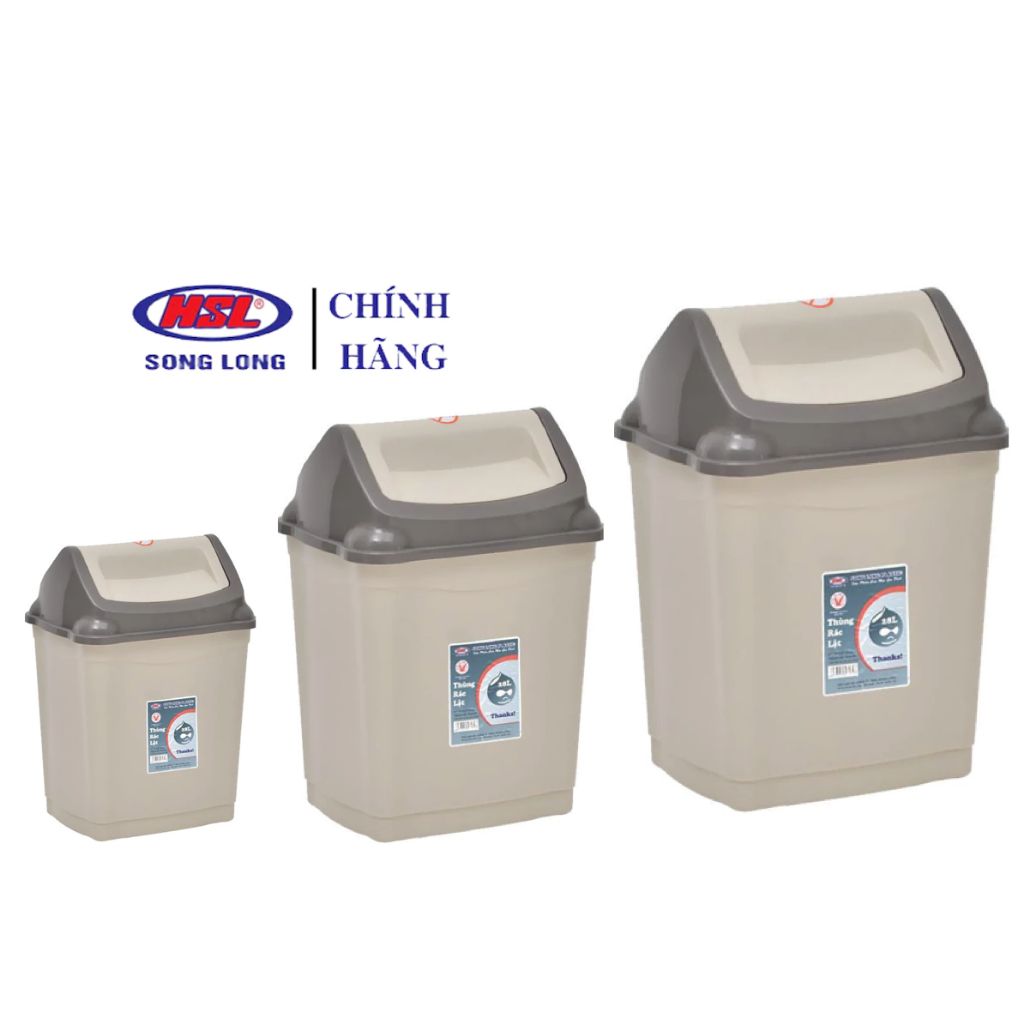 Thùng Rác Nắp Lật, Thùng Rác SONG LONG, Thùng Rác Gia Đình, Thùng Rác ...