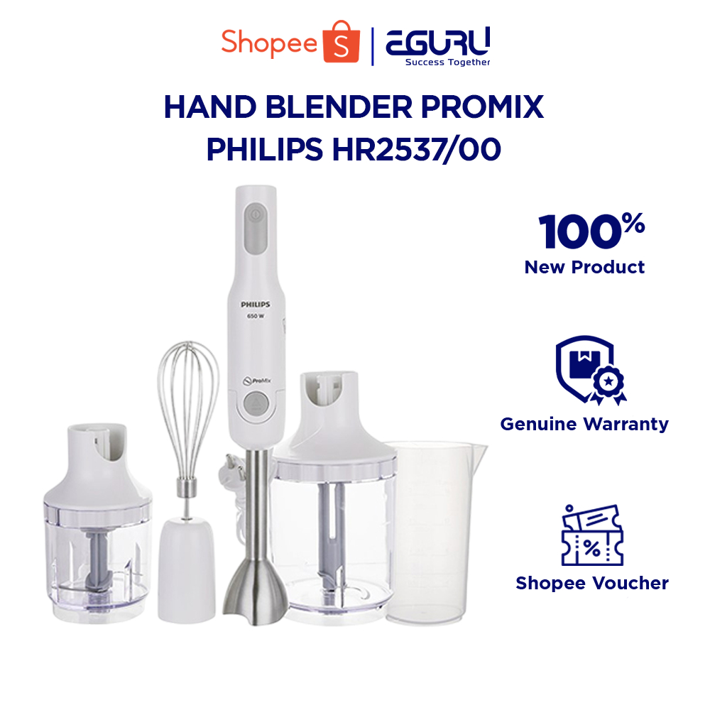 Máy xay cầm tay Promix PHILIPS HR2537 /00 650W full phụ kiện - Hàng ...