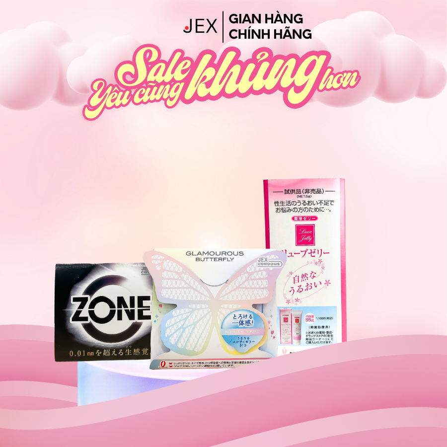Bộ Mẫu Thử Zone, Butterfly, Gel Luve Jelly - Quà Tặng Không Bán ...