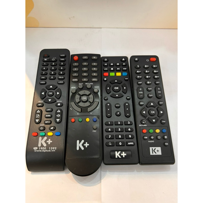 Điều khiển tivi K+, remote tivi K+ ,tặng kèm pin | Shopee Việt Nam