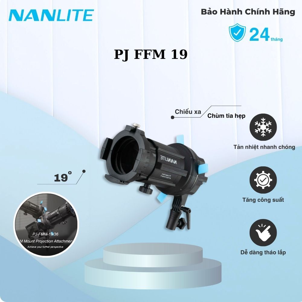Ống Kính Nanlite PJ FMM 19 Độ cho FM Mount Projector | Shopee Việt Nam