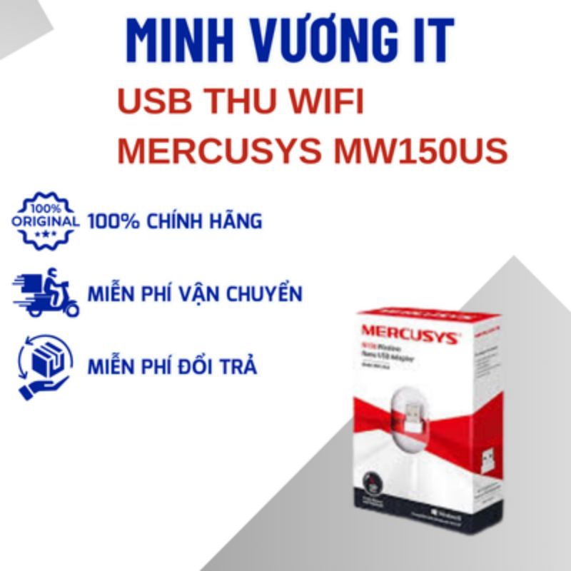 USB Wifi 150 Mbps Mercusys MW150US hàng new. | Shopee Việt Nam
